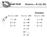 Math fact fluency Tools - Rocket Math
