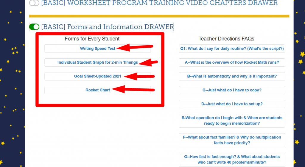 How to Homeschool or tutor with Worksheet Program - Rocket Math