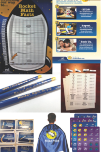 Wall Chart AND Corrections Poster #2016 - Rocket Math