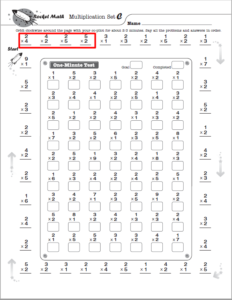 Multiplication 0 through 9s Learning Track - Rocket Math