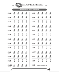 Subtraction 0 through 9s Learning Track - Rocket Math