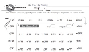 Math Worksheets for Kindergarten, 1st, 2nd, 3rd, 4th grade+ - Rocket Math