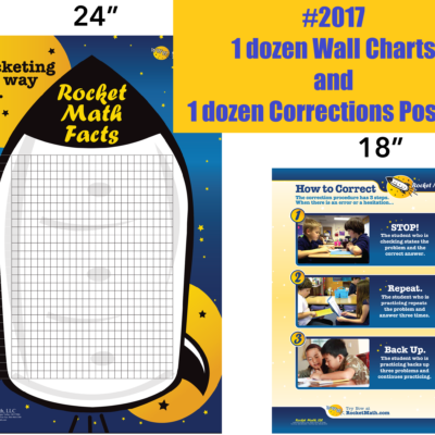 Corrections poster (dozen) #2015 - Rocket Math