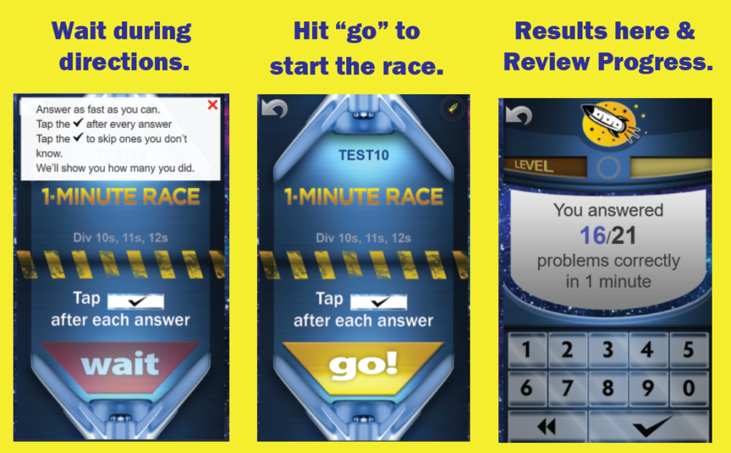 Prove that students using the Rocket Math Online Game are improving in ...