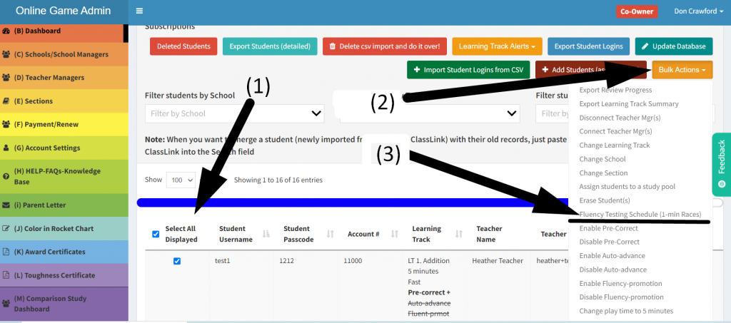 Blogs about how to better teach basic math facts using Rocket Math