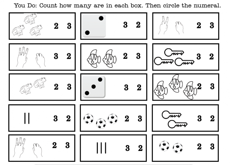 Counting Objects Worksheets for Kindergarten | Do They Work? - Rocket Math