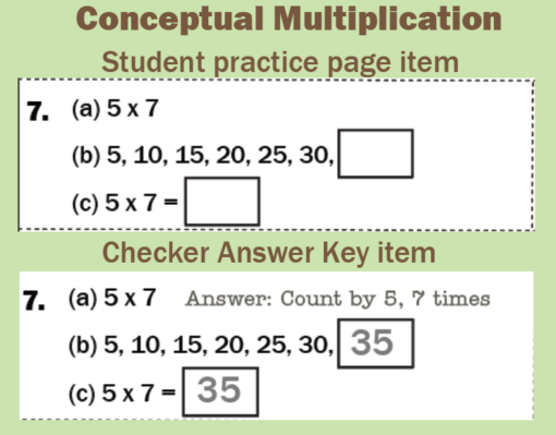 Conceptual Multiplication (count-bys) - Rocket Math