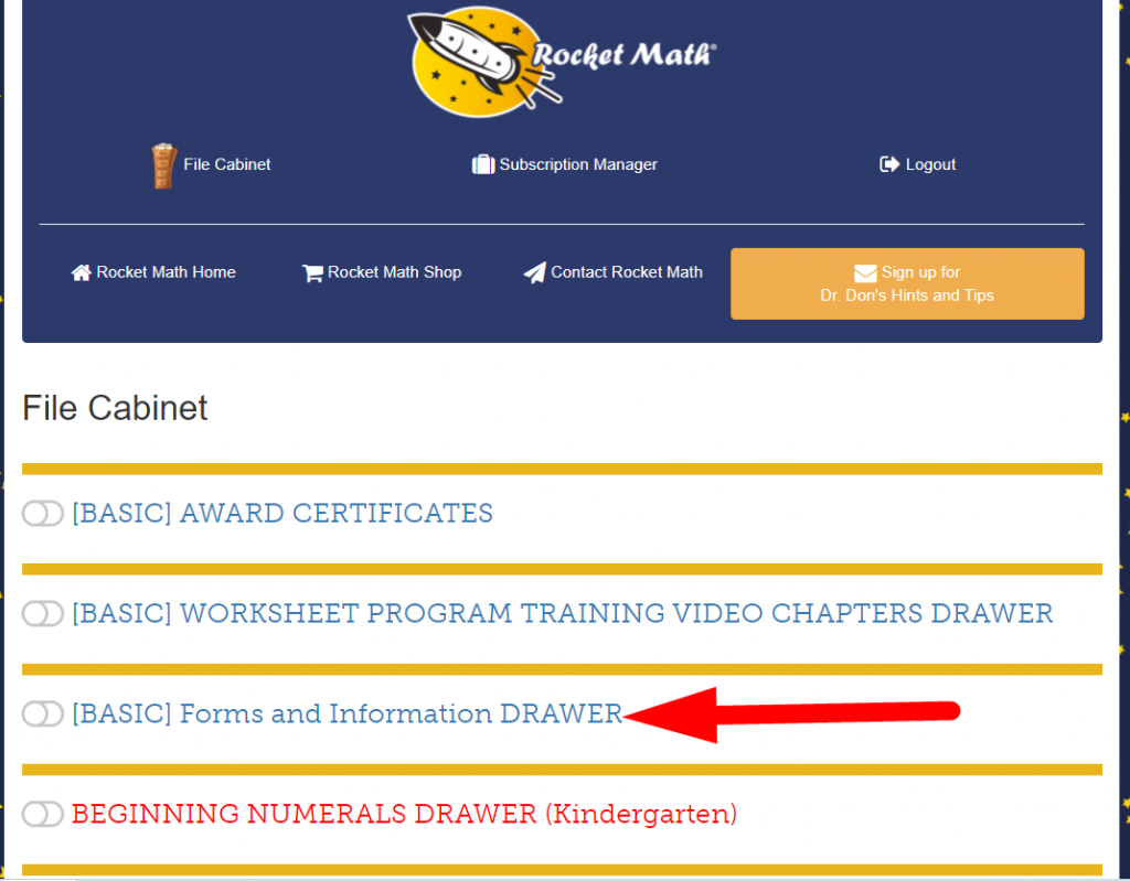 How to Homeschool or tutor with Worksheet Program - Rocket Math