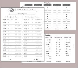 Factors (finding all the factor pairs) Learning Track - Rocket Math