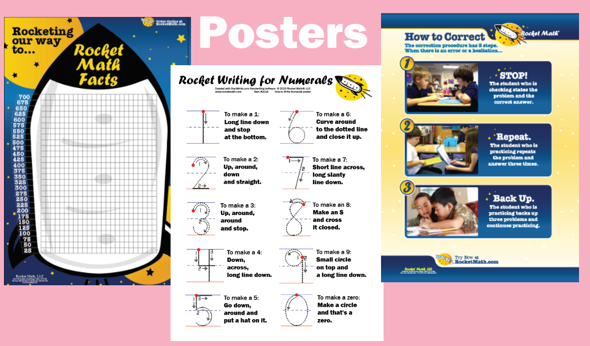POSTERS - Rocket Math