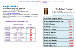 Rocket Math pricing - Rocket Math